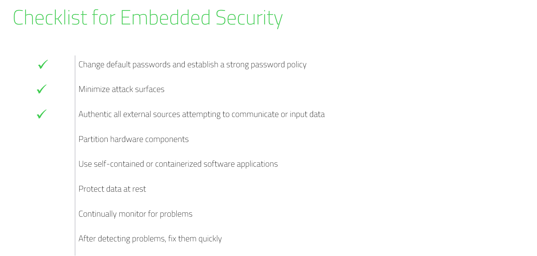 How to Use the Best Security for Your Embedded System
